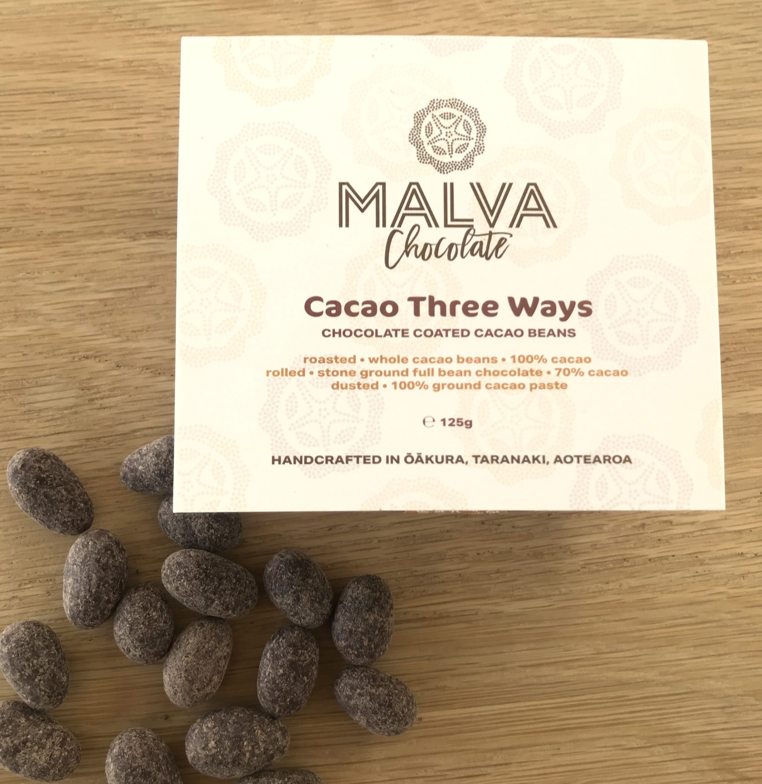 Cacao Three Ways | Chocolate Coated Cacao Beans | Malva Chocolate